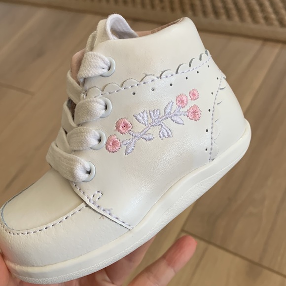 Sole Play | Shoes | Sole Play Baby Girl White Leather Booties | Poshmark